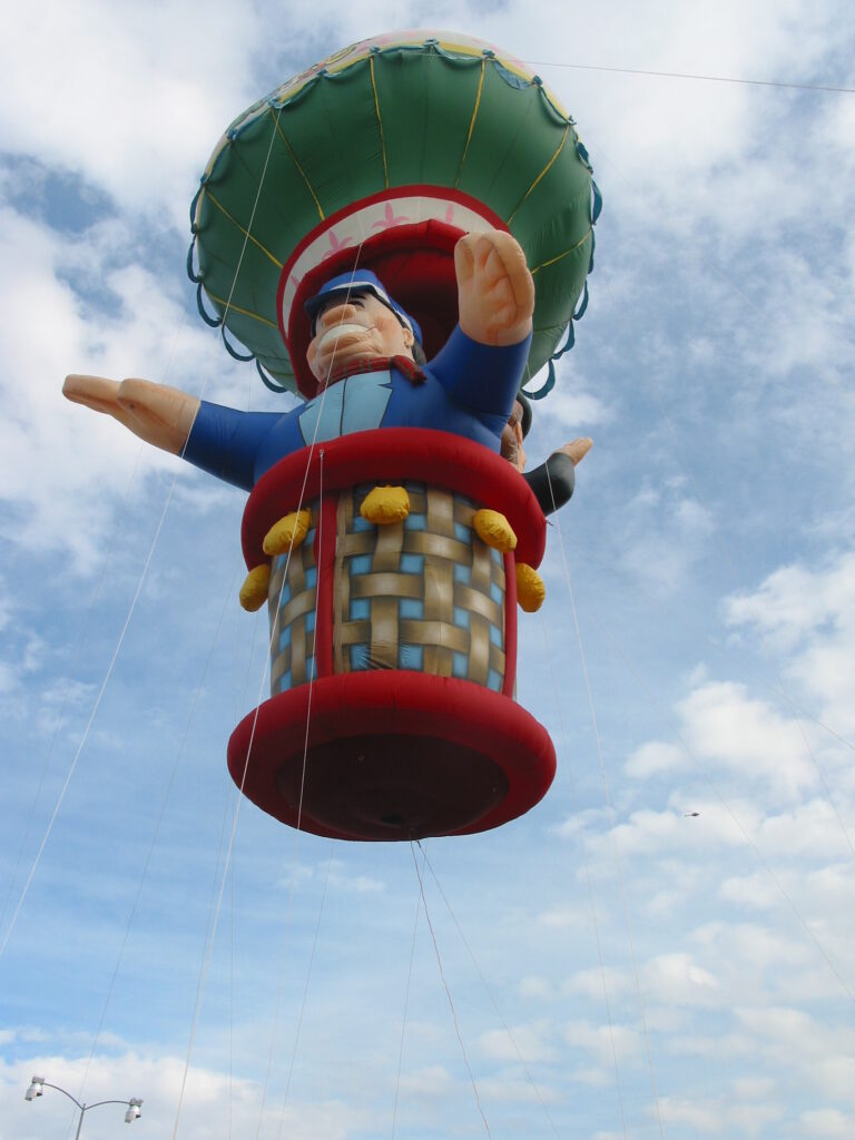 Hot Air Parade Balloon, Around the World in 80 Days - Fabulous Inflatables
