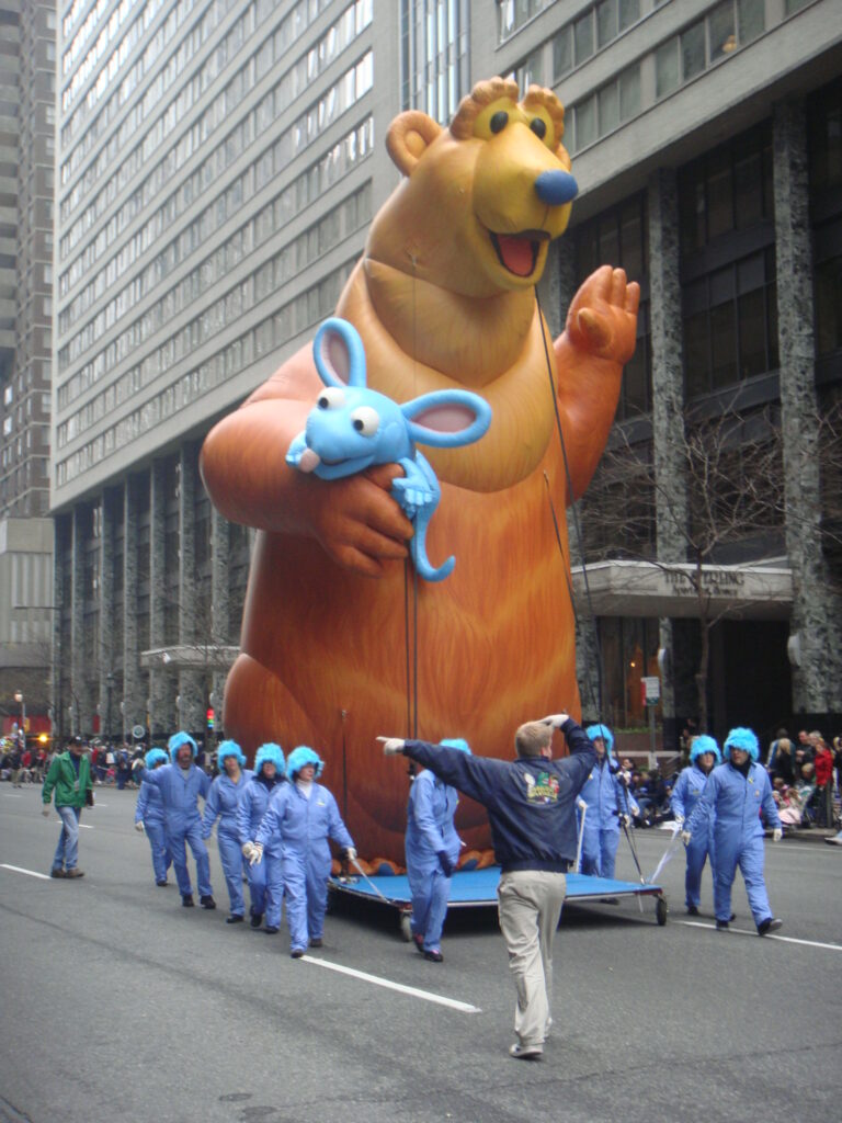 Bear in the Big Blue House Parade Balloon, 30'