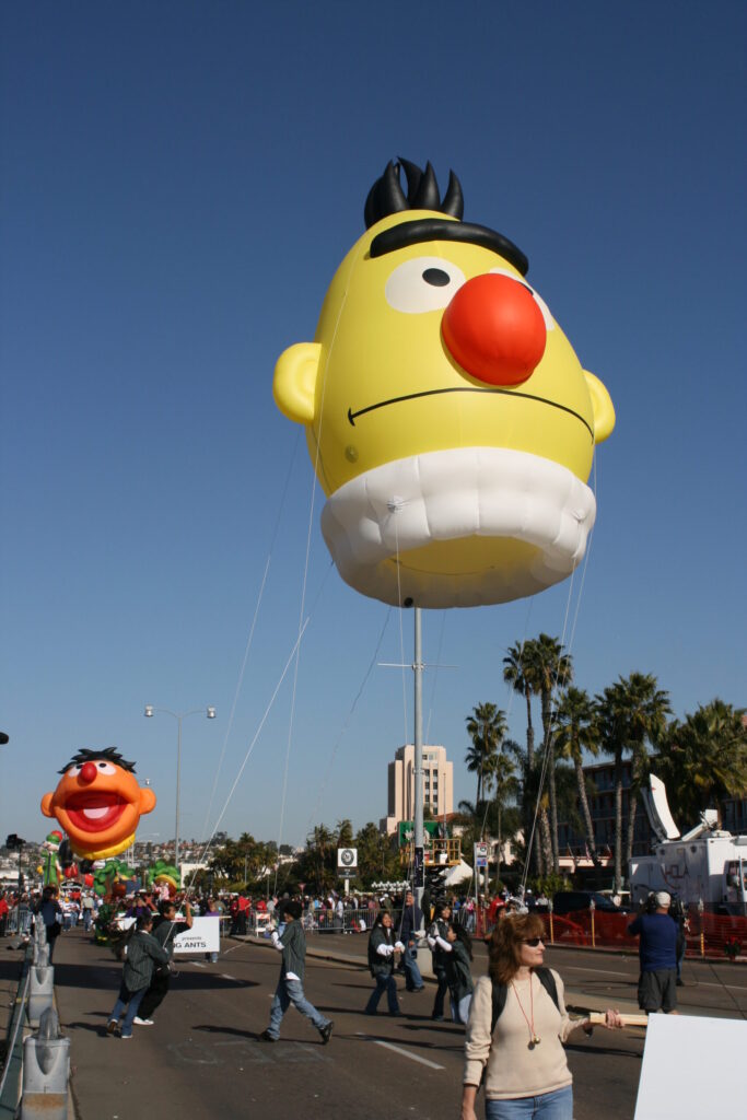 Bert & Ernie Parade Balloon - Fabulous Inflatables, Sesame Street ...