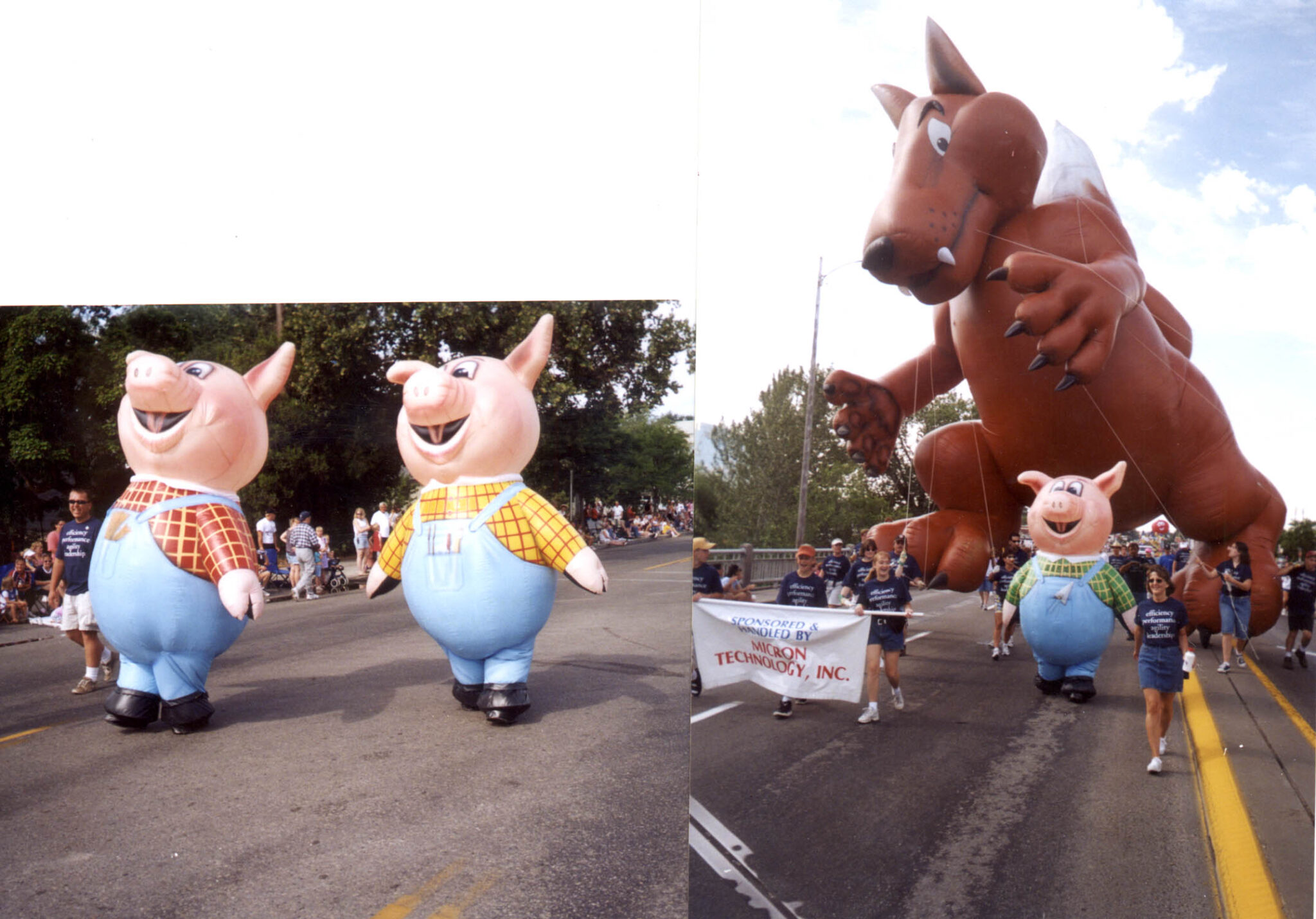 Big Bad Wolf Parade Balloon, 40' - Fabulous Inflatables, Fairy Tales