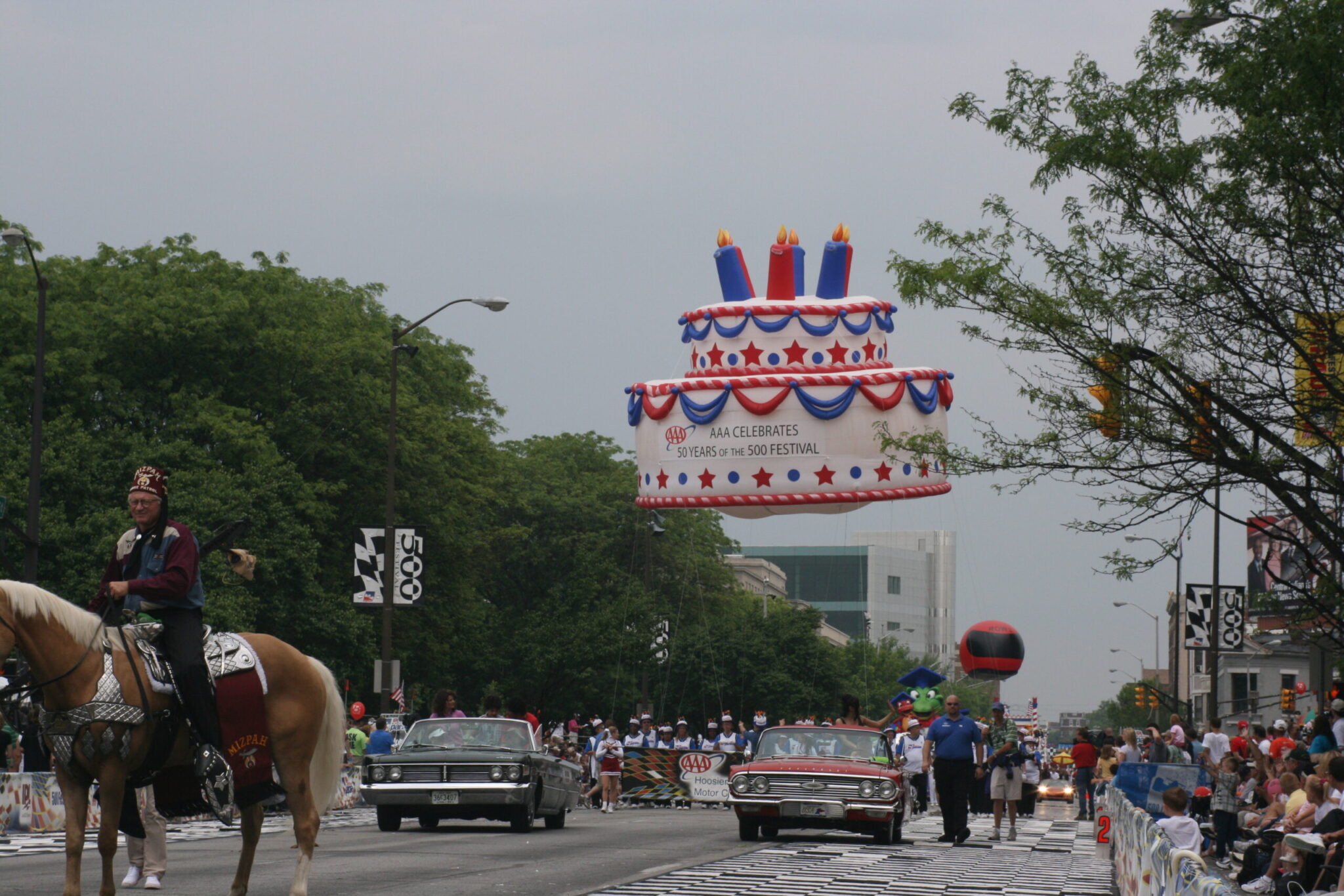Birthday Cake Parade Balloon - Fabulous Inflatables, Helium Inflatables