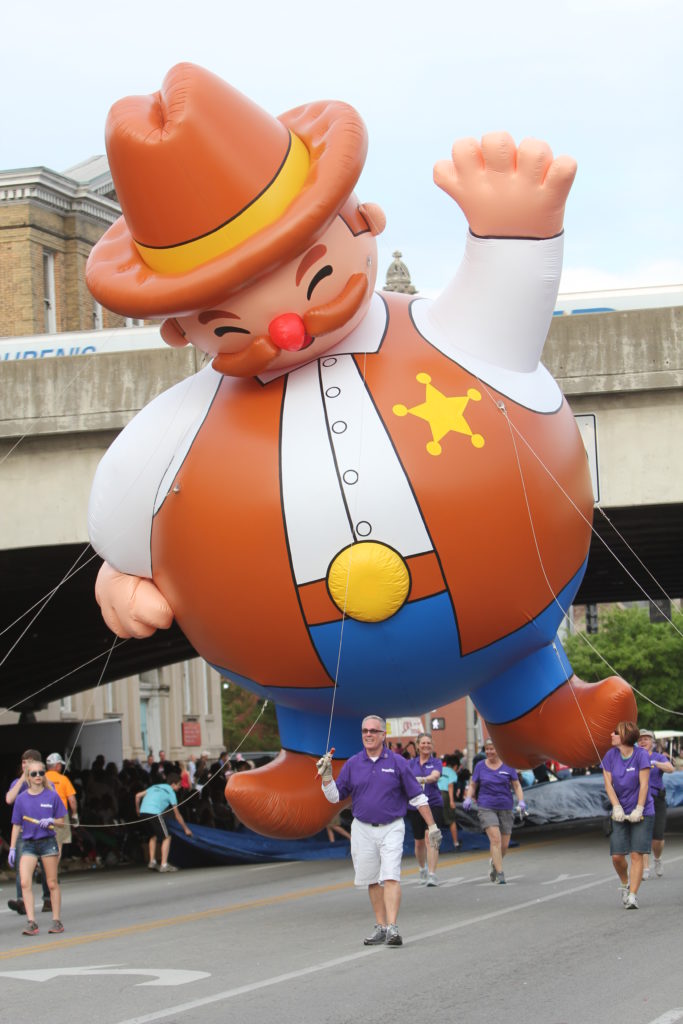 Cowboy Parade Balloon - Fabulous Inflatables, Helium Balloons, Parades