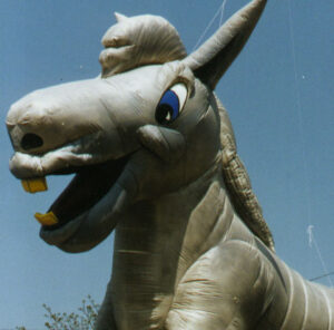 Dancing Donkey Parade Balloon, 45' - Fabulous Inflatables, Helium