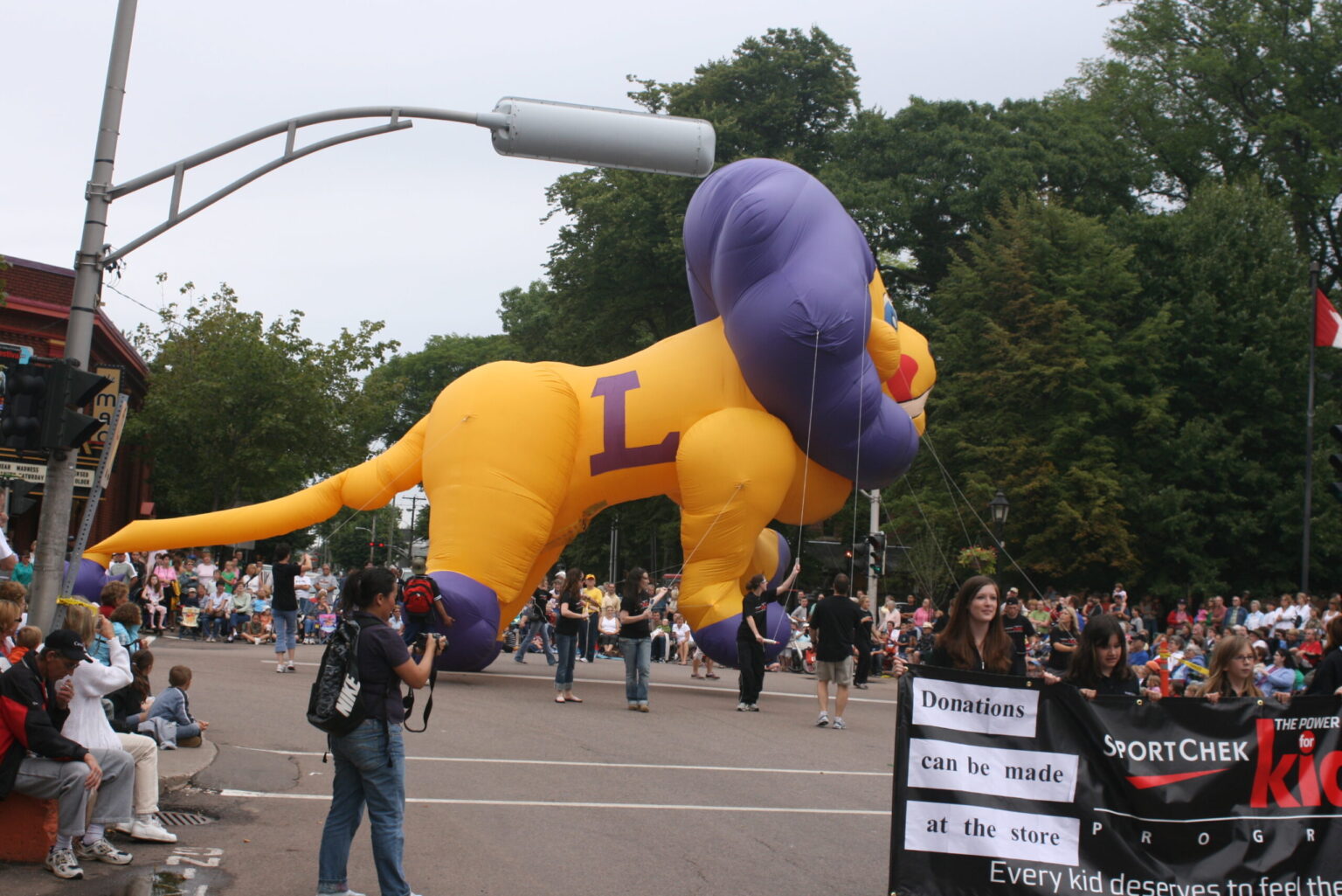 Leo Lion Parade Balloon, 35' - Fabulous Inflatables, Helium Circus Animals