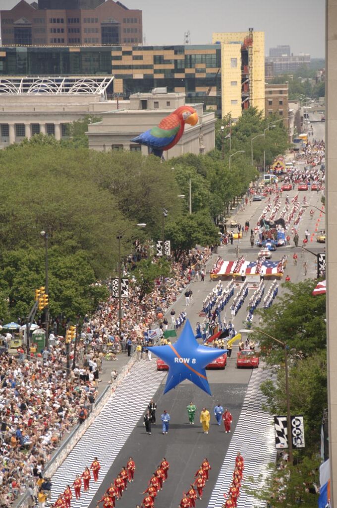 Parrot Parade Balloon - Fabulous Inflatables, Nature Parade