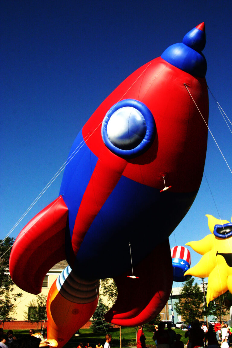 Rocket Ship Parade Balloon, 42' - Fabulous Inflatables, Space Travel