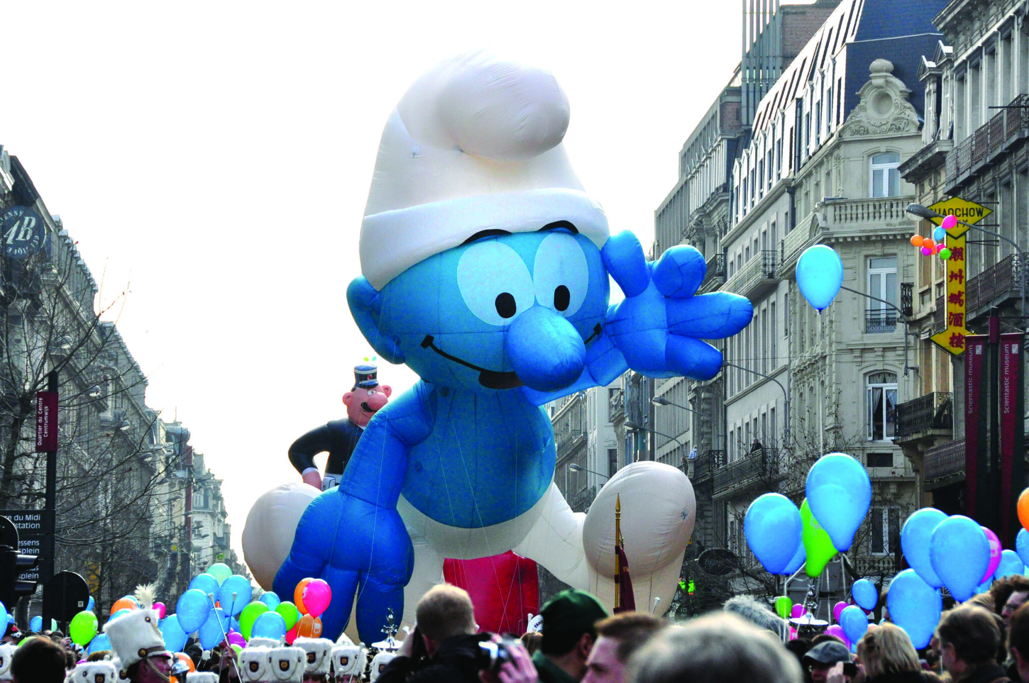 Smurf Parade Balloon - Fabulous Inflatables, Cartoons