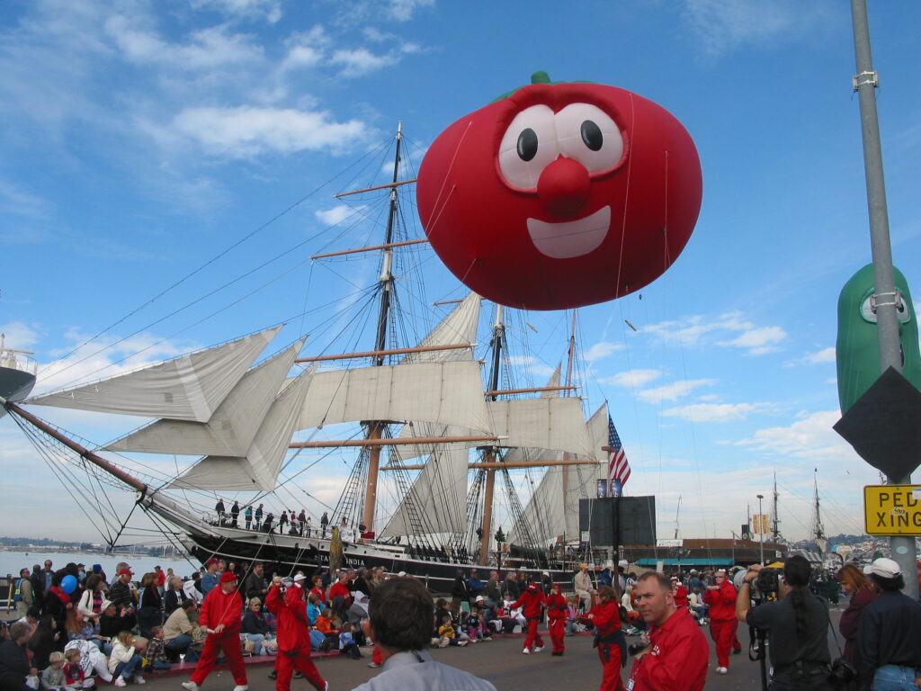 Veggie Tales Parade Balloons - Fabulous Inflatables, Christian Kid's ...
