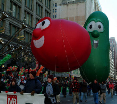 Veggie Tales Parade Balloons - Fabulous Inflatables, Christian Kid's ...