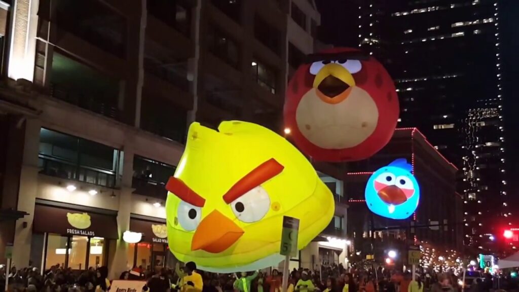 Angry Birds Parade Balloons - Fabulous Inflatables, Popular Character ...