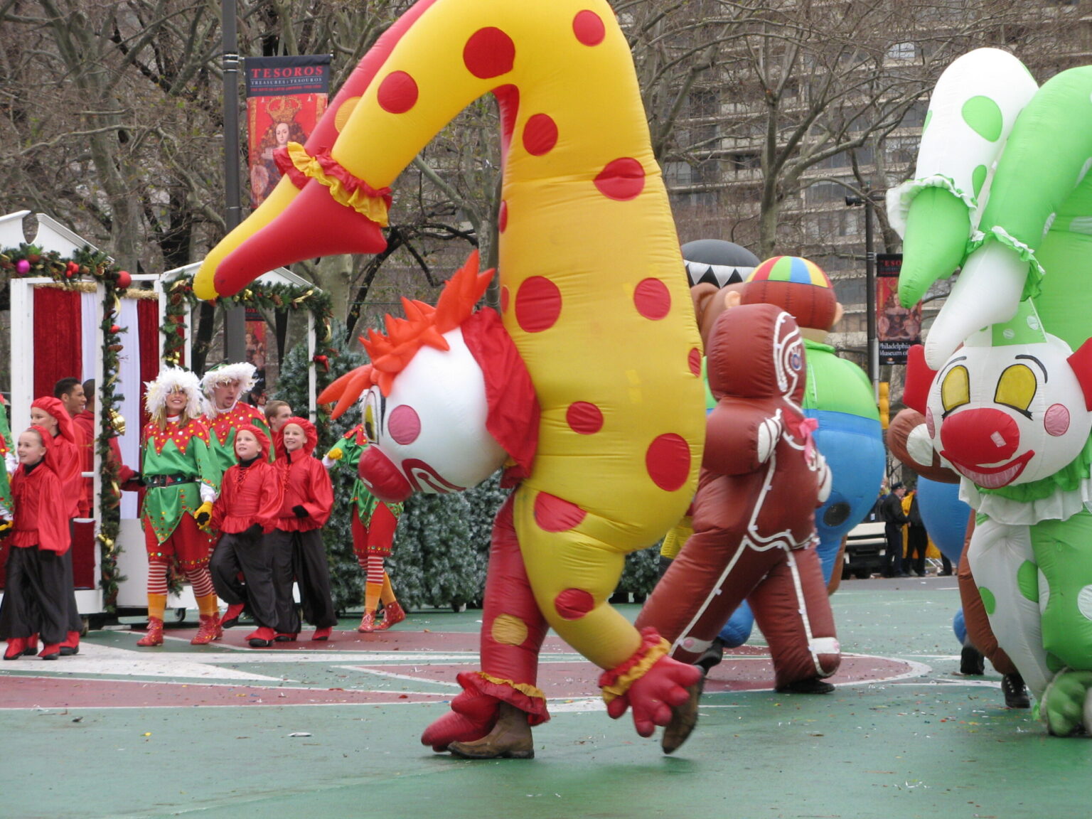 Clown Inflatable Costume (Upside-down)