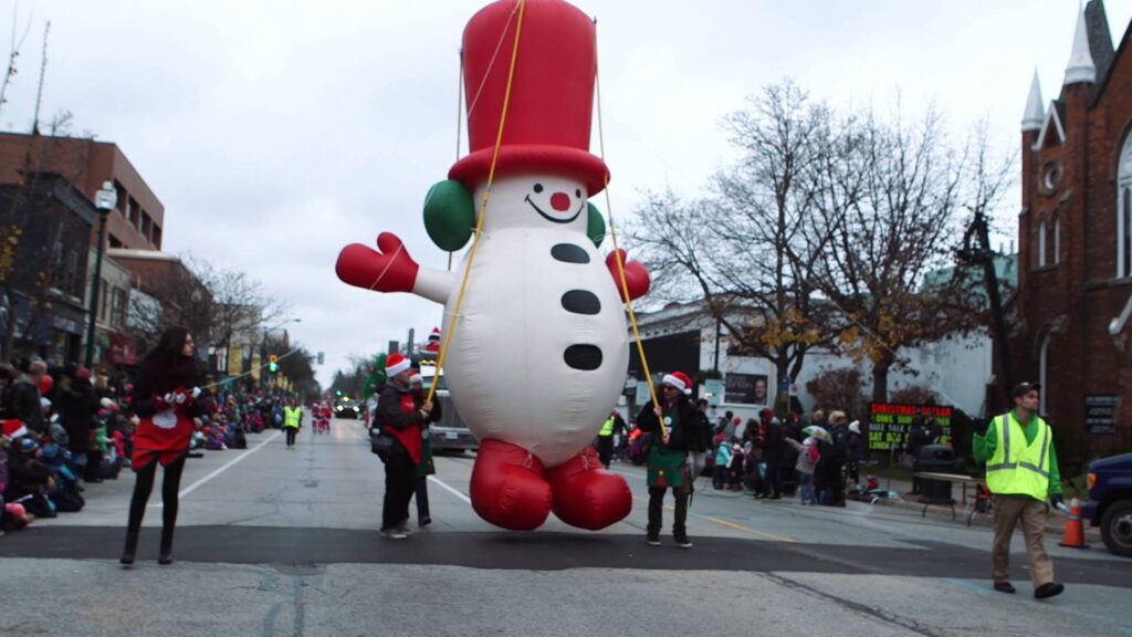 Frosty Snowman Pole Unit, 15'