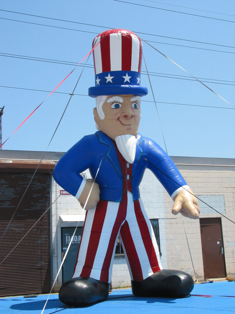 Uncle Sam Cold Air Parade Balloon, 20'