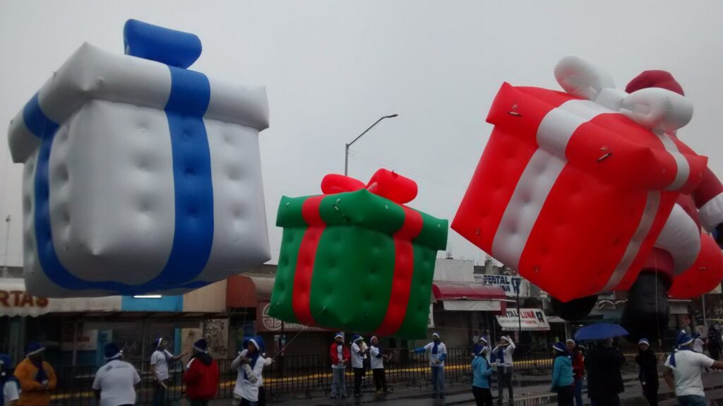 Gift Boxes Parade Balloon, 10' - Fabulous Inflatables