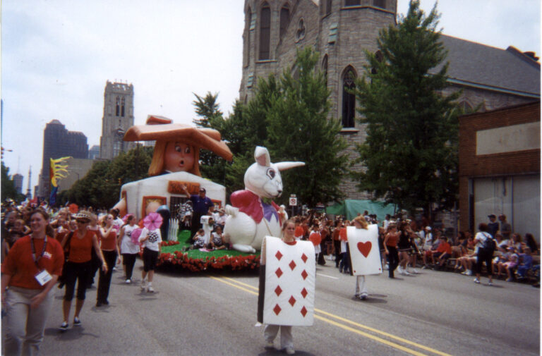 Alice Wonderland Parade Float