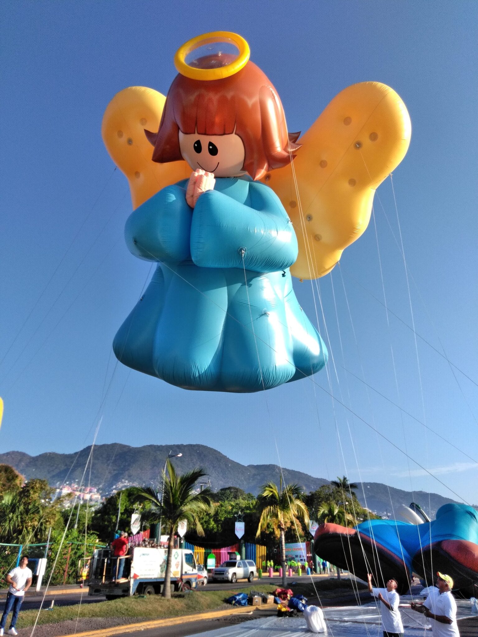 Angel Parade Balloon, 30' - Fabulous Inflatables, Religious Parade Balloon