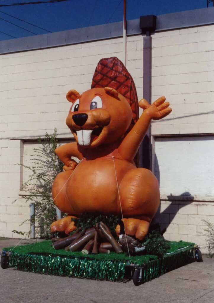 Beaver Parade Float (All About Nature)