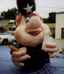 Policeman Mini Parade Float