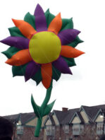 Sunflower Parade Balloon, 35' - Fabulous Inflatables