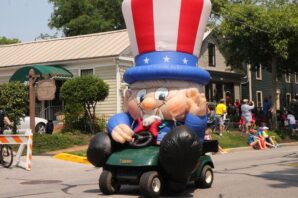 Uncle Sam Parade Float (Krazy Kart)
