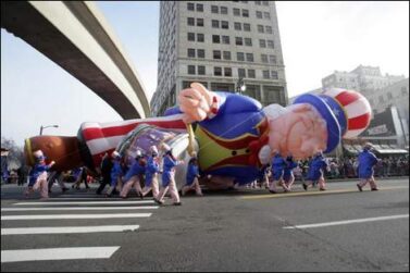 Uncle Sam Parade Balloon (Drum Corp), 50' - Fabulous Inflatables
