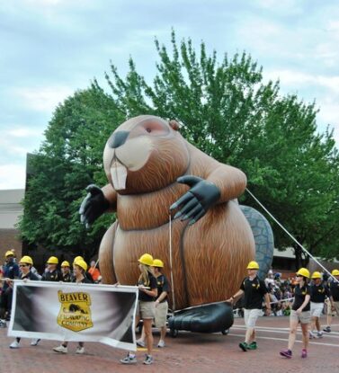 Beaver Parade Balloon (Olympic), 18'
