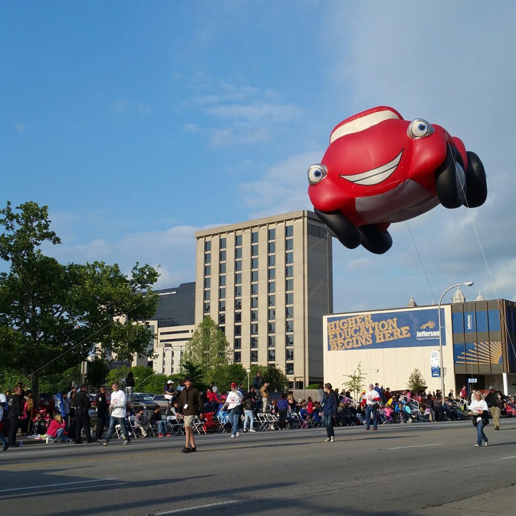 Convertible Sports Car Parade Balloon - Fabulous Inflatables