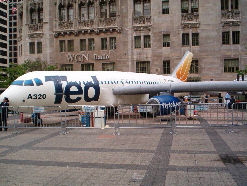 Airplane Parade Balloon (Giant), 80'