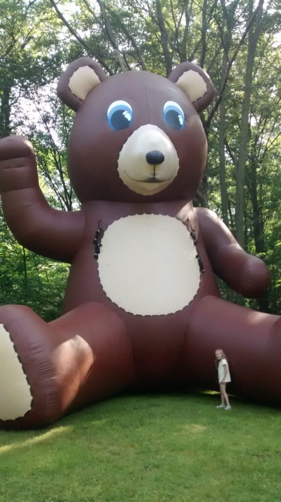Teddy Parade Balloon, 25' (Cold Air) - Fabulous Inflatables
